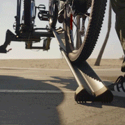 Destination E | Ebike Racks with Ramp for Electric Bikes | Hollywood Racks