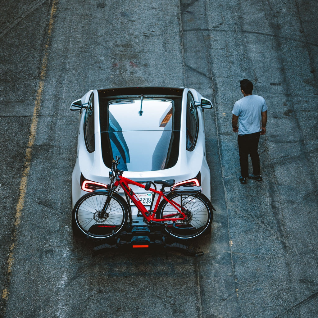 Destination E | Bike Rack with Ramp for Electric Bikes | Hollywood Racks