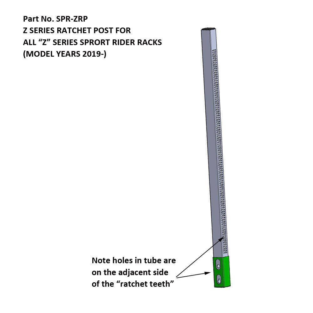 Sport Rider Ratchet Post – Hollywood Racks